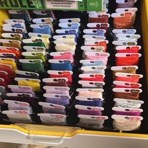 DMC Floss Chip Storage System Acrylic Floss Chips for DMC Standard ...