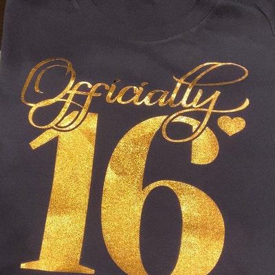 Officially 16 SVG PNG, 16th Birthday Svg, Sweet 16 Shirt Svg, It's My ...