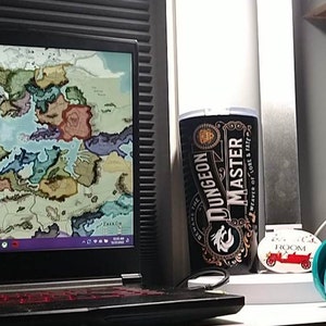 DND MOUSEPAD Dnd Map Dnd Cartography Dnd Twitch Dnd Gaming - Etsy