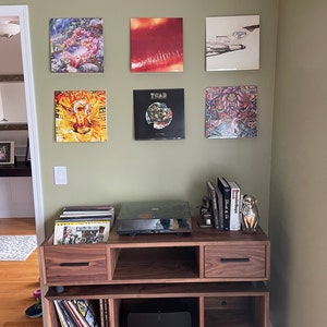 The Stack Record Player Stand - Etsy