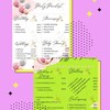 Sweet Treats PRICE LIST Template Editable Super Easyheart - Etsy