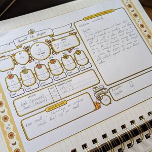 Dnd 5e Campaign Diary: Taste of Adventure Character Journal PDF ...