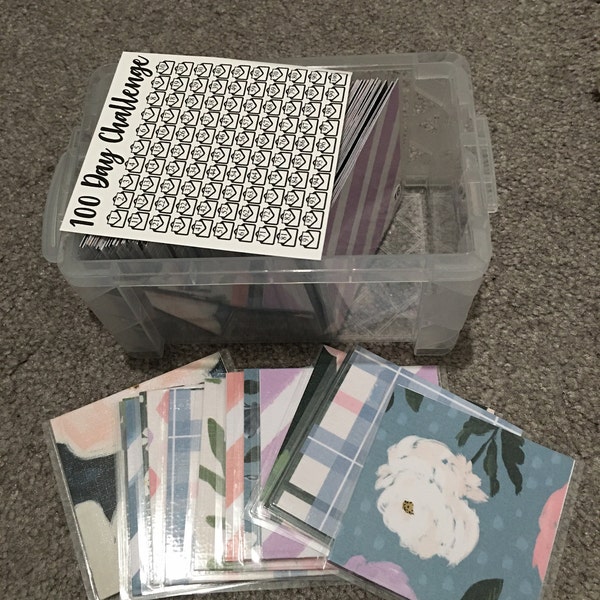 Savings Challenge Envelopes || 100 Envelope Challenge || 52 Week ...