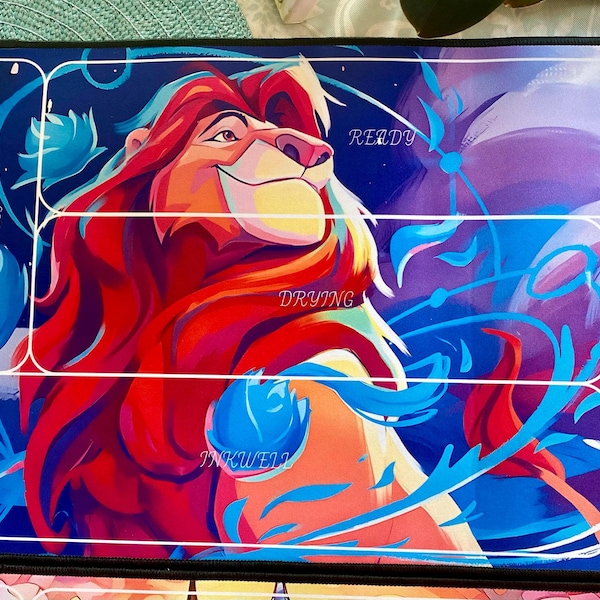 TCG Play Mats - Lorcana - Heihei Persistent Presence - Multiple Sizes ...