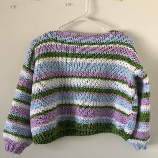 Digital Knitting Pattern - Tulip Sweater Pattern - Etsy