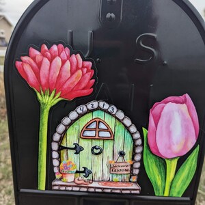 Mailbox Magnet Partial Cover Peace Sign Standard or Jumbo Mail | Etsy