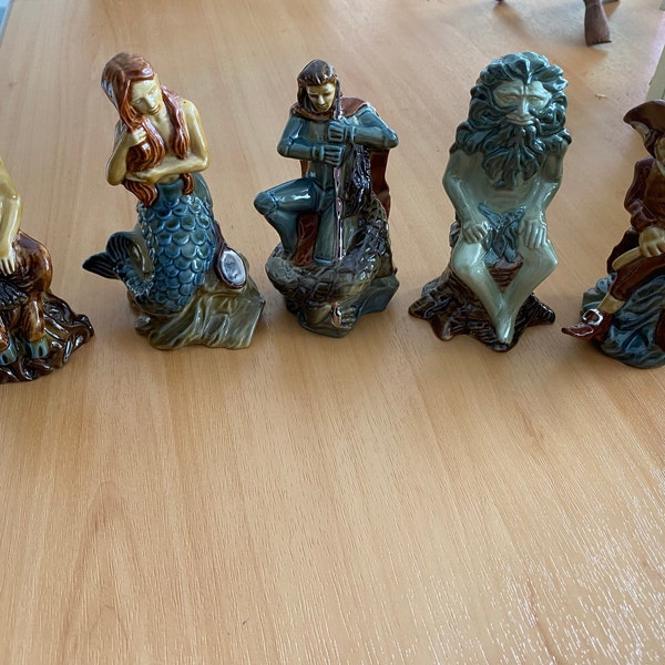 Wade British Myths & Legends Figures Limited Edition Made in 1998 Boxed ...