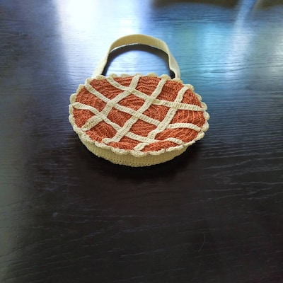 Cherry Pie Purse Crochet Pattern Cottagecore Nature Woodland Aesthetic ...
