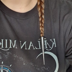 Smaller Hair Spikes Jewellery for Dreadlocks and Braids. Braided Hair ...