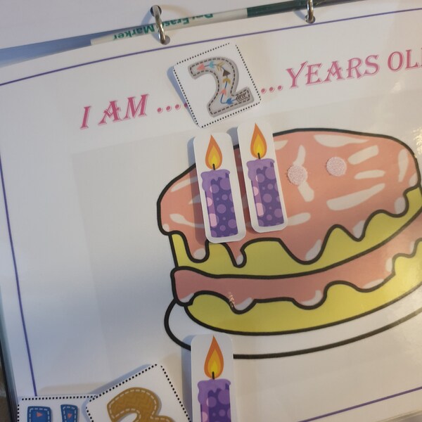 Toddler Learning Folder Nursery Learning Folder Preschool Activity ...