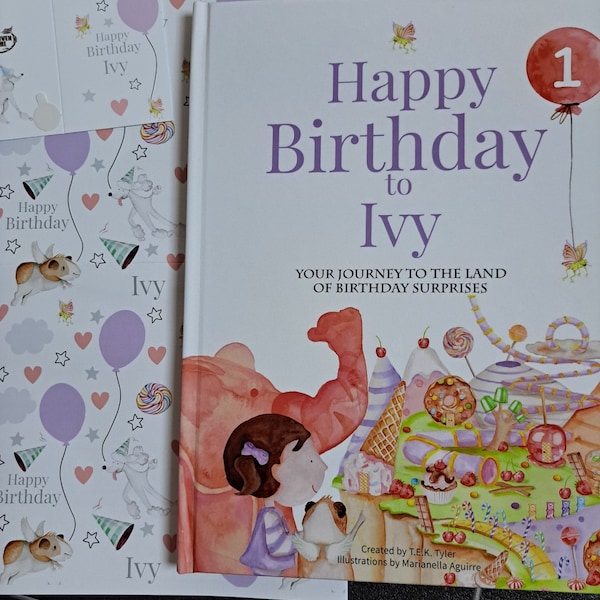 Personalised Happy Birthday Keepsake Book - Etsy UK