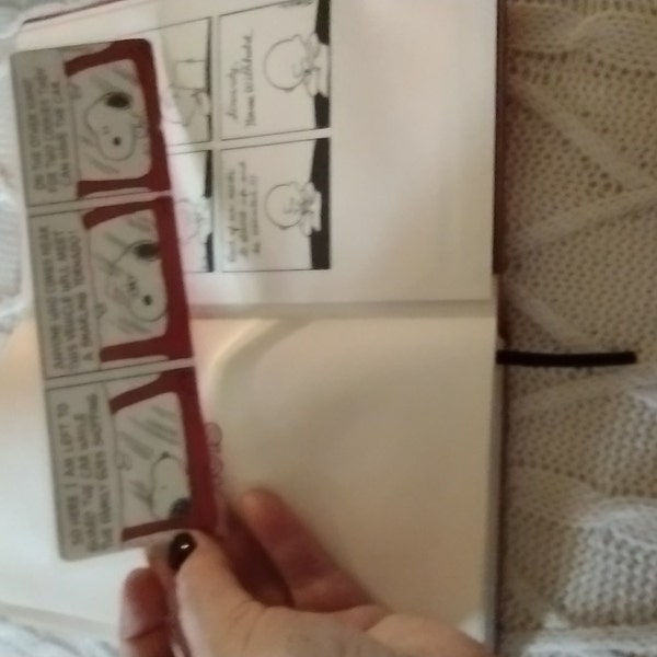 Charlie Brown Peanuts Comic Strip Bookmarks - Etsy