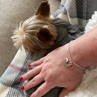 Yorkie Bracelet, Yorkie Jewelry, Yorkie Memorial Gift, Yorkshire ...
