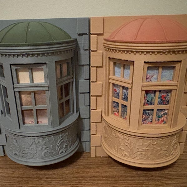 Oriel Window Bookmark Holder - Bookshelf Library Accessory and Decor ...