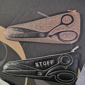 In the Hoop Scissor Case Machine Embroidery Design ITH Project for ...