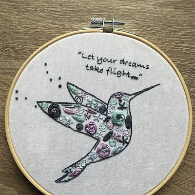 Digital Download. Manta Ray Embroidery Hoop Art PDF Pattern With ...