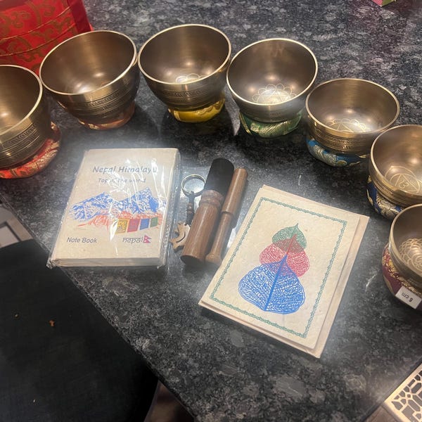 Standing Singing Bowl Feet Vibrational Therapy With Long & Deep ...