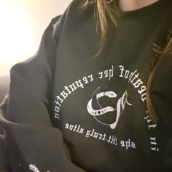 Enchanted Embroidered Sweatshirt Merch, Lyrics, Speak Now, Gift ...