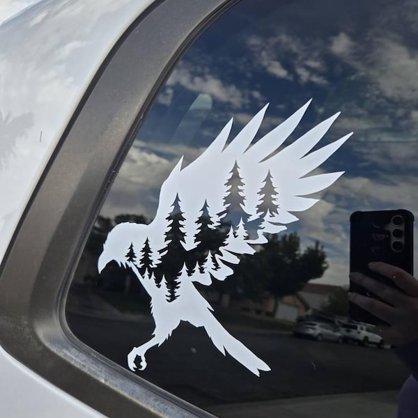 Wendigo Car Decal Wendigo Sticker Bumper Sticker for Cars Cryptid Vinyl ...