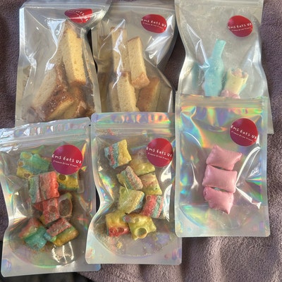 UK Freeze Dried Apple Chamoy & Tajin Rings Crisp, Light, Airy Delicious ...