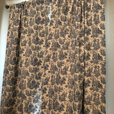 Inverted Box Pleat Curtain Panels Drapery, Window Treatments Living ...