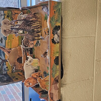 Printable Shoebox Diorama Kit. Create a Forest Habitat. Paper Craft for ...