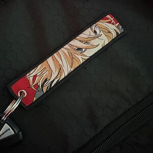 Embroidered Key Tag / Jet Tag - Etsy