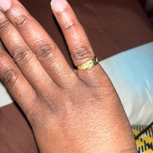 Personalized Birth Flower Ring, Birthday Gifts for Her, Birth Month ...