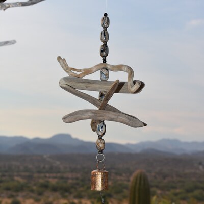 SPIRIT BELLS-5 Various Shapes in Gold-recycled Iron Sheet Metal Bells ...