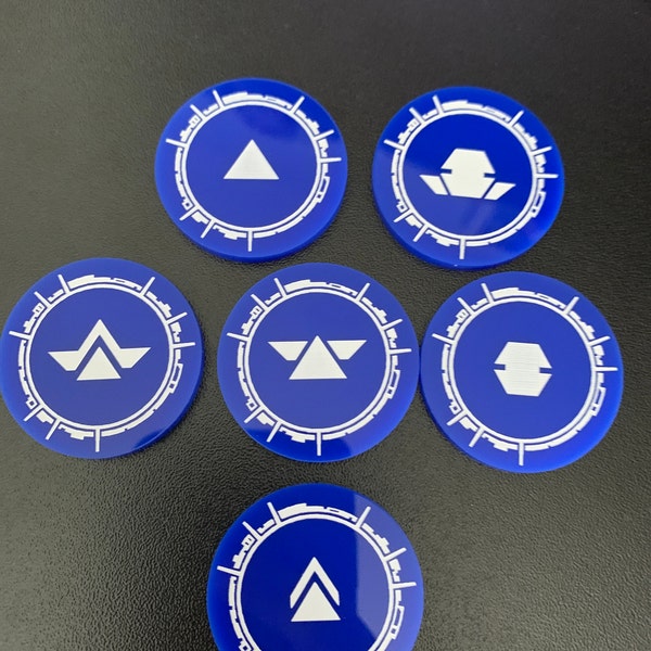 SW Legion Compatible, Acrylic Order Tokens - Etsy