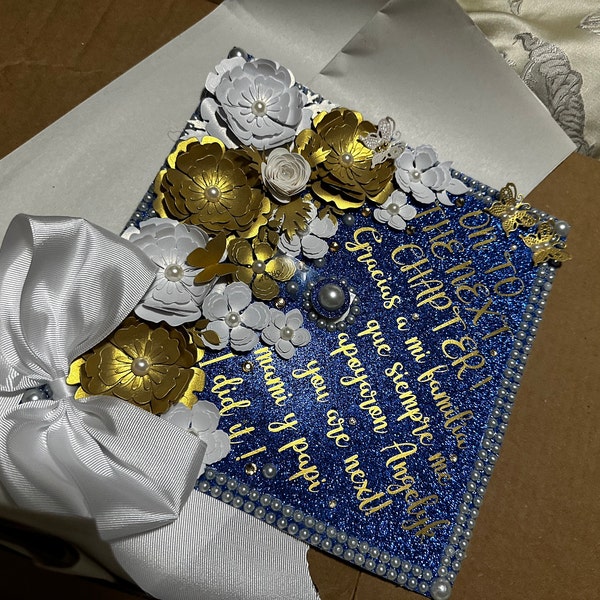 Custom Graduation Cap Topper Personalized Grad Cap Senior Class of Gift ...