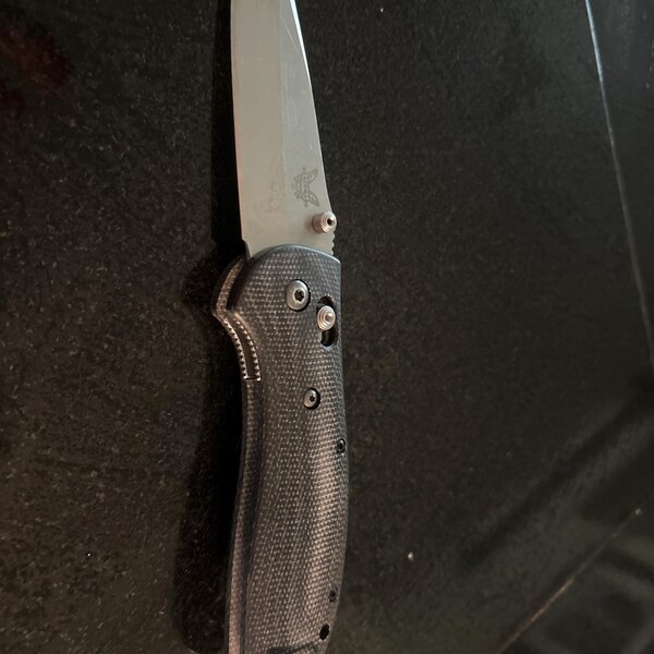 Titanium Flattop Deep Carry Pocket Clip for Sebenza -bead Blast Finish ...