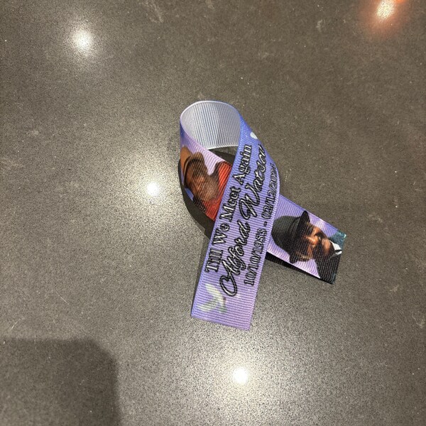 Memorial Ribbon, Personal Memorial Ribbons, Awareness Robbins, Custom ...