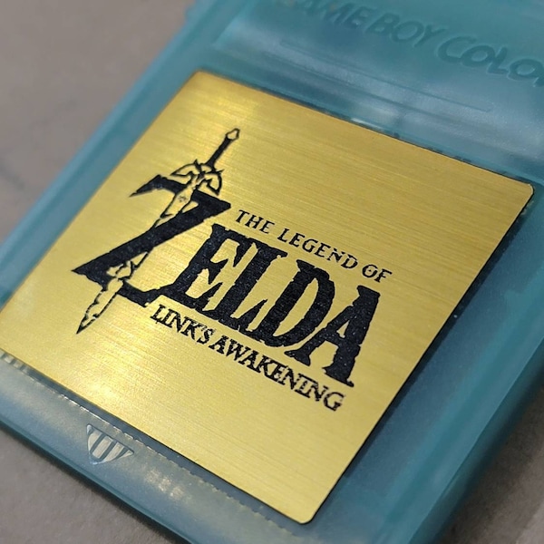Laser Engraved Gameboy Cartridge Stickers - Etsy