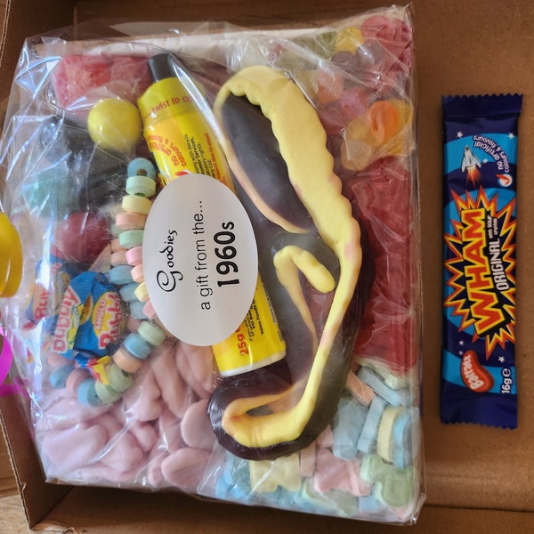 1950s Sweets Gift by an Authentic Sweet Shop, Sweet Gift, Retro Sweets ...