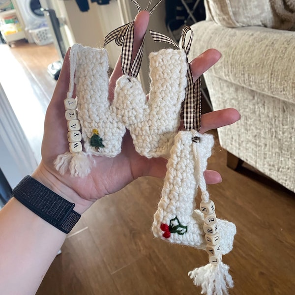 Crochet Uppercase Letters Pattern | Soft Plush Letters | Crochet ...