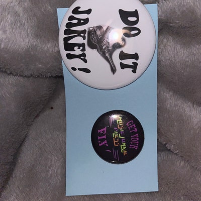 Do It Jakey 2.25 Inch Tribute Button Gvf - Etsy