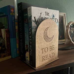 CUSTOM MESSAGE Book Stand Personalized Wooden Book Stand Book Mark Book ...