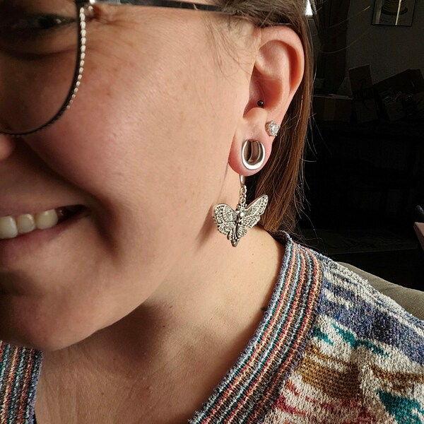 4g-25mm Sailor Moon Inspired Plug Earrings - Etsy