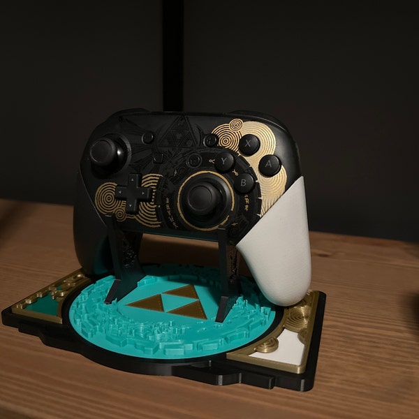 Zelda Tears of the Kingdom Pro Controller Display Stand - 3D Printed - Etsy
