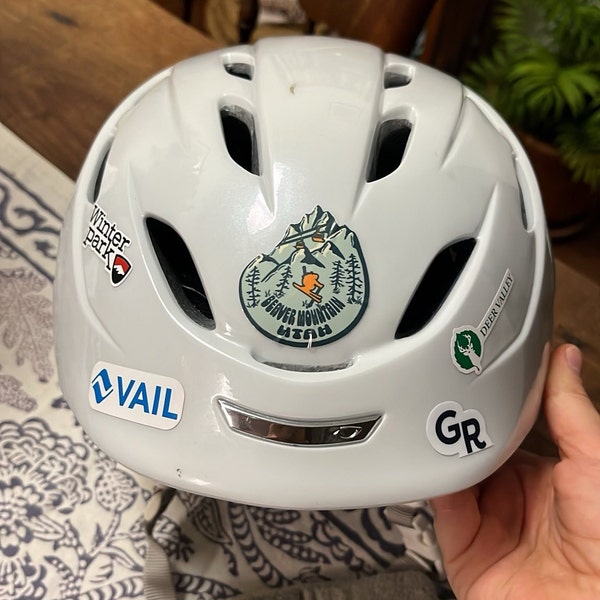 Colorado Ski Resort Decals Stickers for Water Bottle, Laptop, Helmet ...