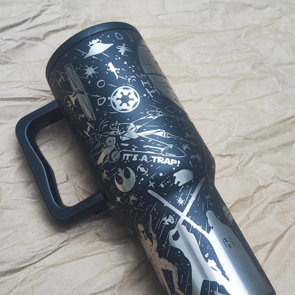 Fallout Inspired Wasteland Pip-boy UV Printed 40oz Tumbler Gift Fallout ...
