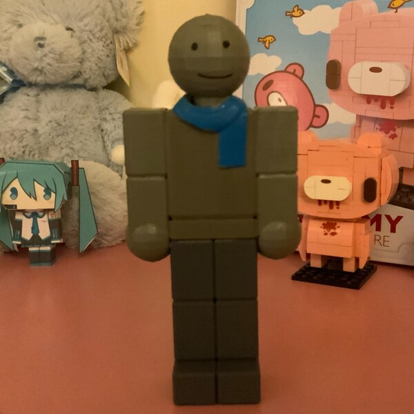 3D Printed + Painted ROBLOX Pressure Model **SEBASTIAN SOLACE** - Etsy