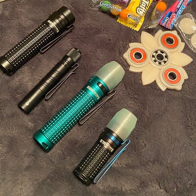 Olight S2R Baton II Diffuser Magnet Killer Short Circuit Protection ...