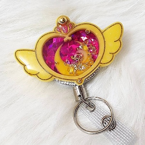 Kawaii Ponyo Inspired Resin Shaker Charm Phone Grip Keychain - Etsy