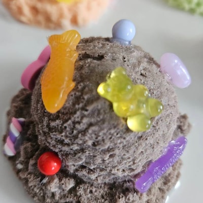 Dog Fake Sprinkles Mix Corgi, Paw Print, and Bone Fimo Slices Polymer ...