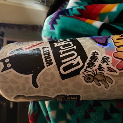 Fight Me Coward Raccoon Sticker, Raccoon Sticker Decal - Etsy