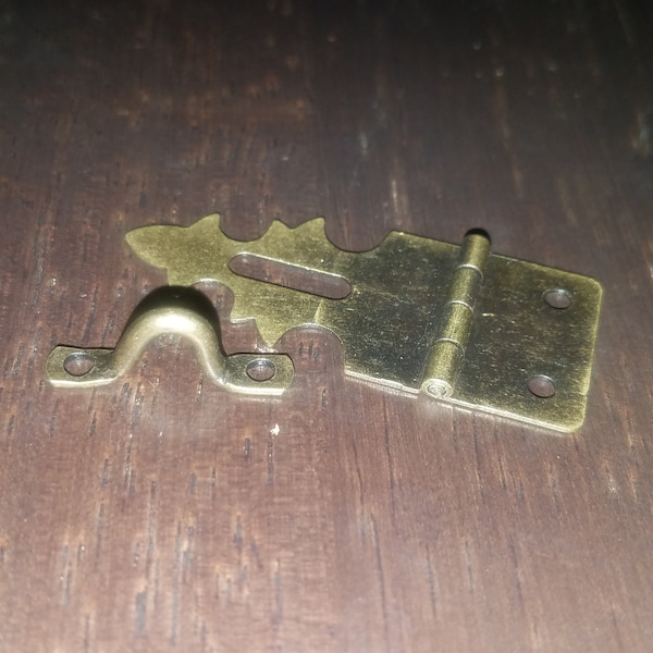 Antique Hasp - Hasp Lock - Rustic Style Hasp - Old Fashion Hasp - Box ...