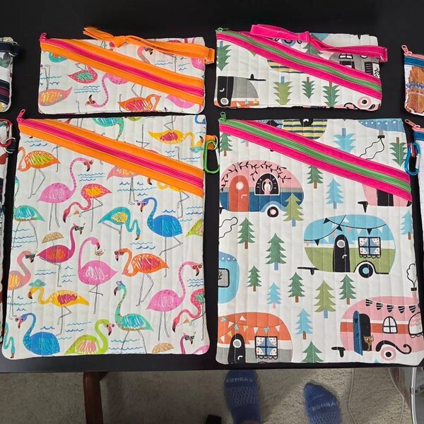 PDF Hemingway Pouch Pattern || Digital Download Quilted Bag in Four ...