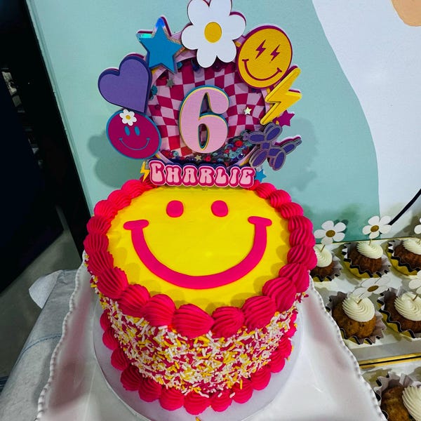 Roller Skate Shaker Cake Topper, Rolling Into Birthday Party, Skates ...